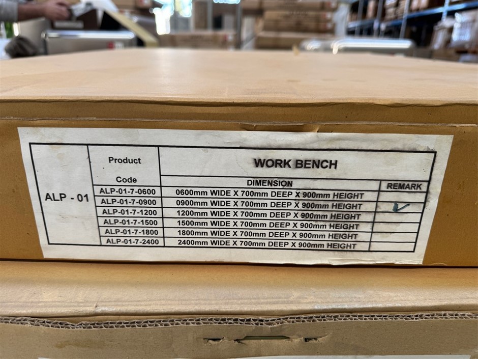 ALPHA ALP-01-7-0900 Steel Workbench Auction (0318-5056846) | Grays ...