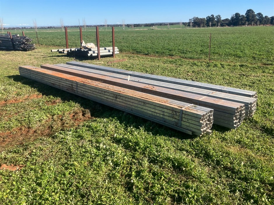 1x Pack of 6.0m Long 50x50x3 Galvanised RHS Auction (0077-5056829 ...