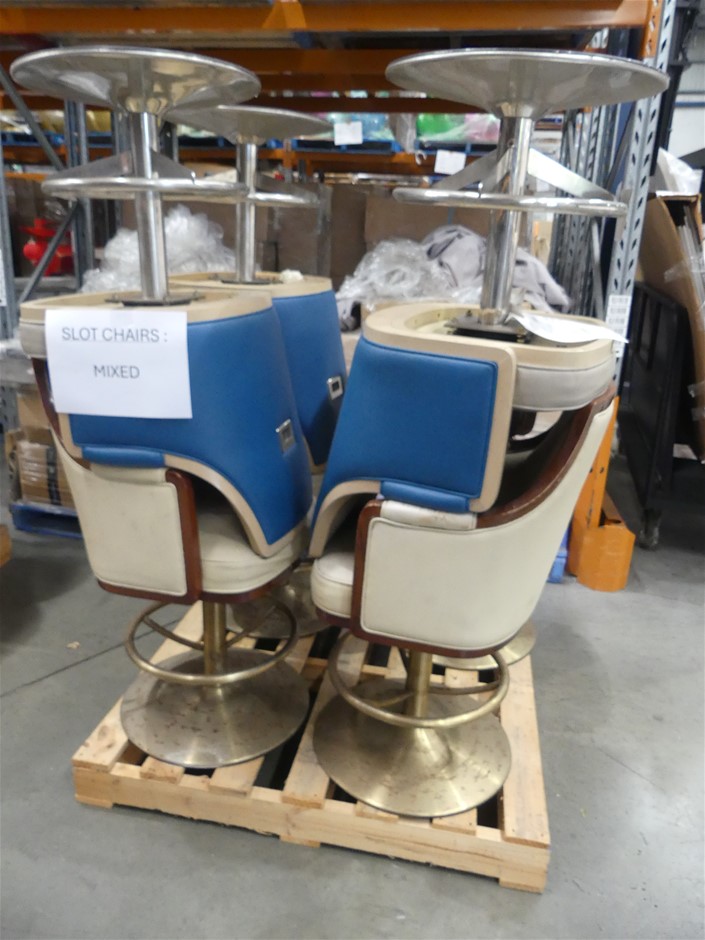Qty 8 x Rypak Gaming Slot Machine Chairs Auction (0167-5056348) | Grays ...