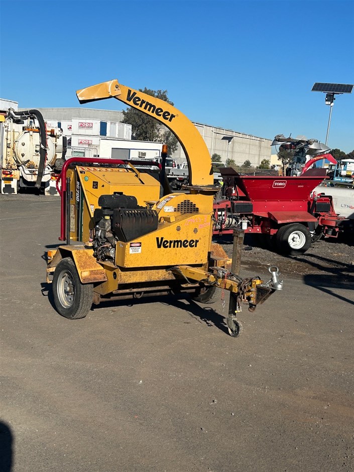 2015 Towable Vermeer Wood Chipper Auction (0025-3029635) | Grays Australia