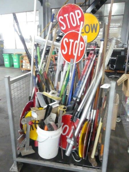 Assorted Site Tools & Road Safety Equipment Auction (0035-5057069 ...