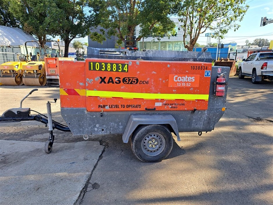 ATLAS COPCO COMP400 Compressor 400 CFM (Diesel) Auction (0002-5057012 ...