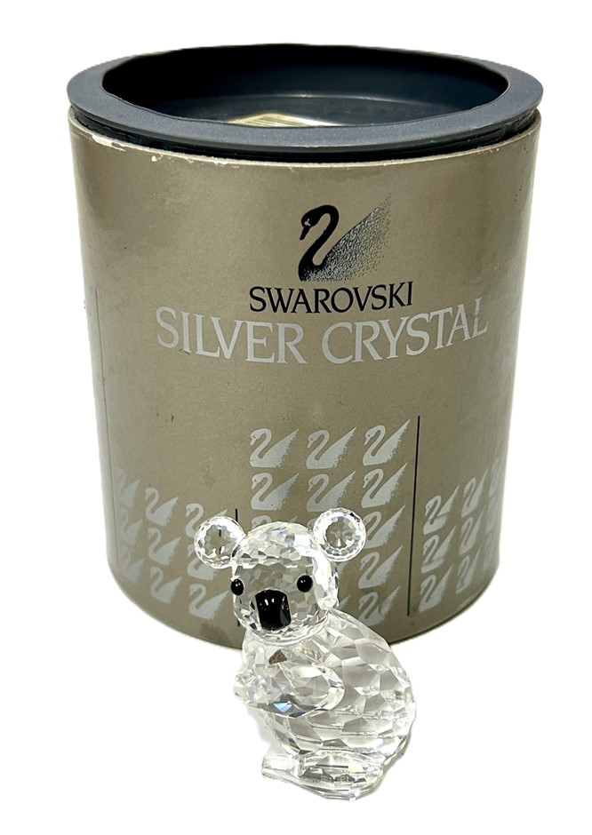 SWAROVSKI Crystal Koala Bear Ornament Auction (0085-2559618) | Grays ...