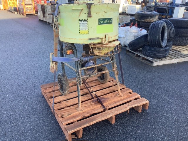 180L Forestwest Mortar Screed Mixer Auction (0027-9052156) | Grays ...