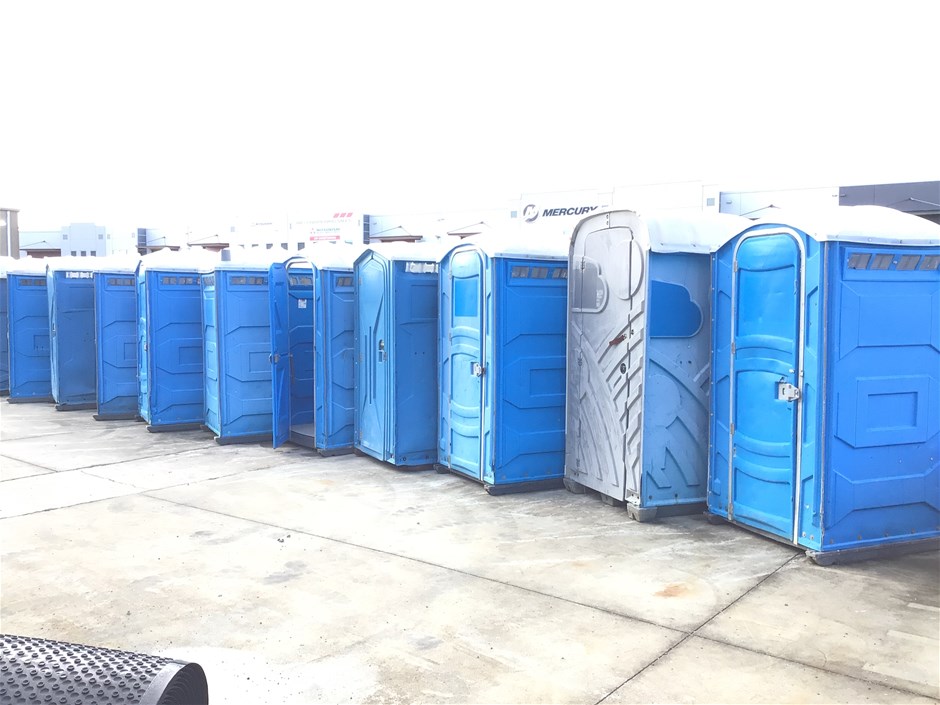 10 x Used Portable Toilet Block Auction (0027-5056854) | Grays Australia