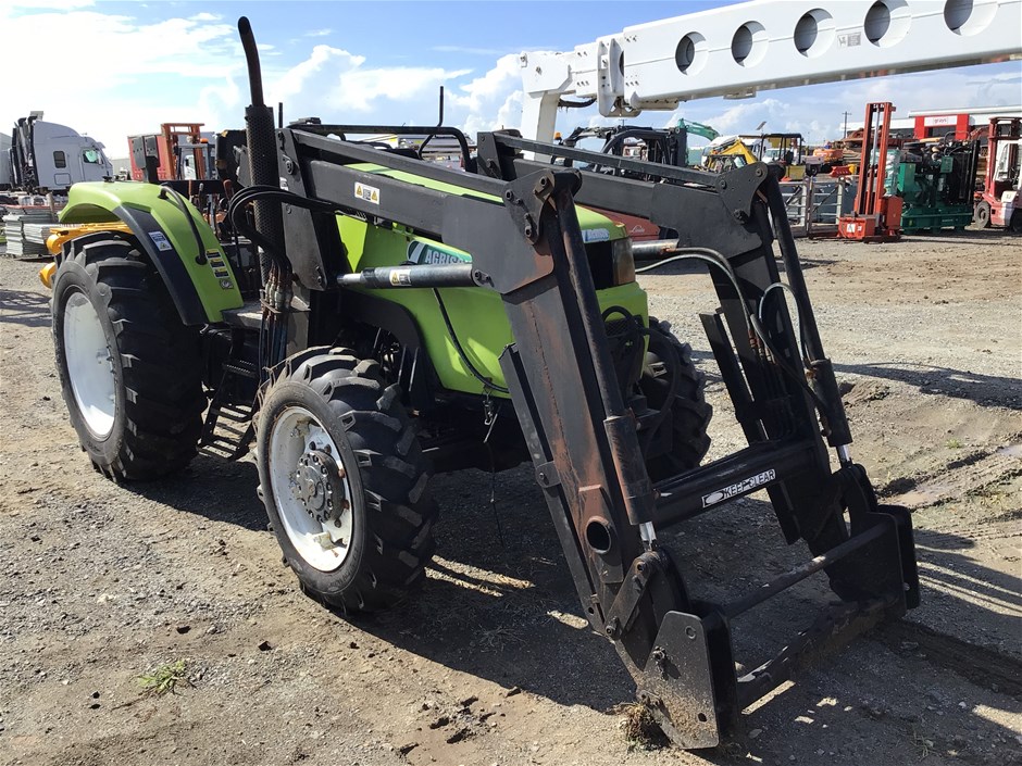 2014 Agrison EU75443 4WD Tractor FrontLoader (Flood Damaged) Auction ...