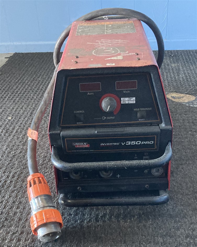2011 LINCOLN V350 PRO Welder - 350amp - Electric Auction (0050-7052074 ...