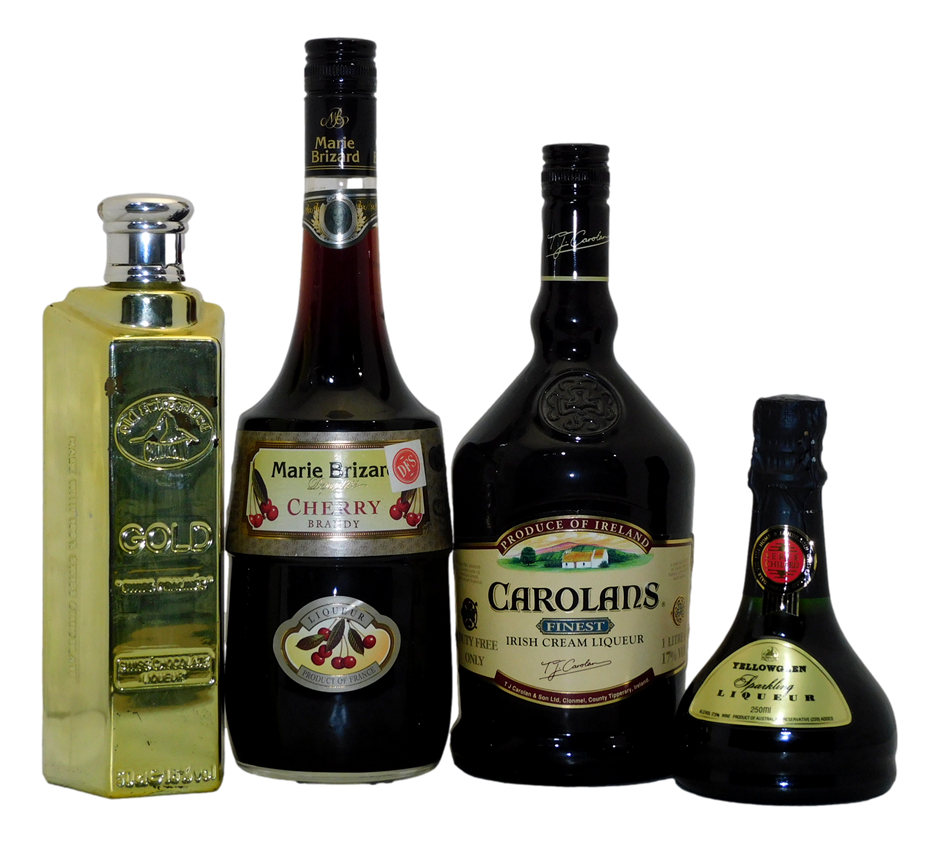 Mixed Pack of Liqueur (2x 1L), (1x 500mL), (1x 250mL) Multi-regional ...