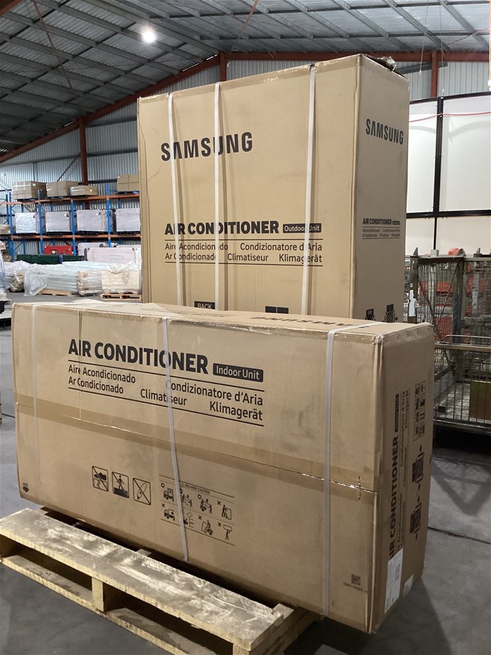 Samsung Split System Air Conditioner, Outdoor Unit And Head Unit ...