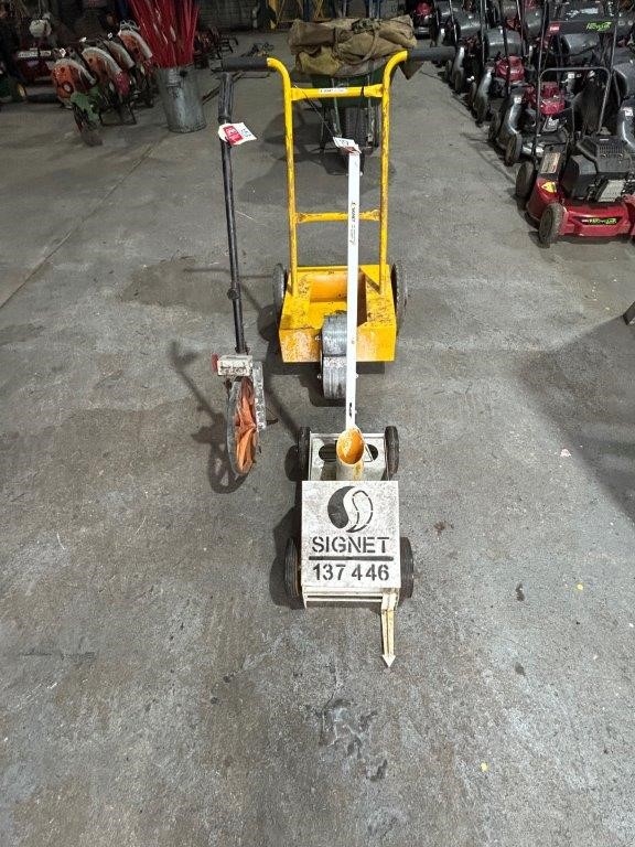 2 x SIGNET Line Marker Units & 1 x IVO Distance Walker Auction (0105 ...