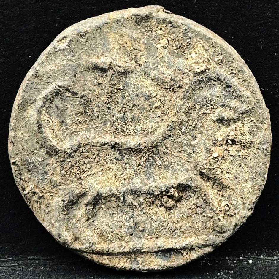 ANCIENT MEDIEVAL LEAD TRADERS CLOTH SEAL (12TH - 15TH CENTURY AD ...