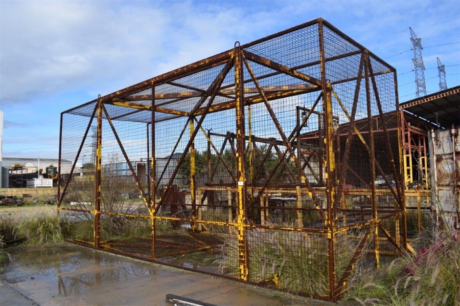 Steel Framed Oversize Machine Cage Auction (0083-9052397) | Grays Australia
