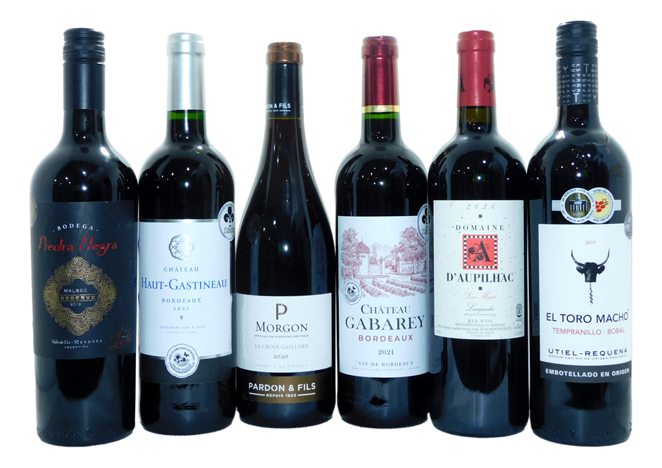 Pack of Assorted Red Wine (6x 750mL) Auction (0041-10729882) | Grays ...