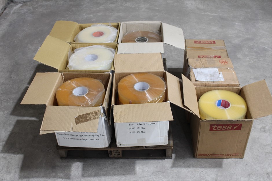 Pallet of Packaging Tapes for Carton Taper Auction (0066-5057177 ...