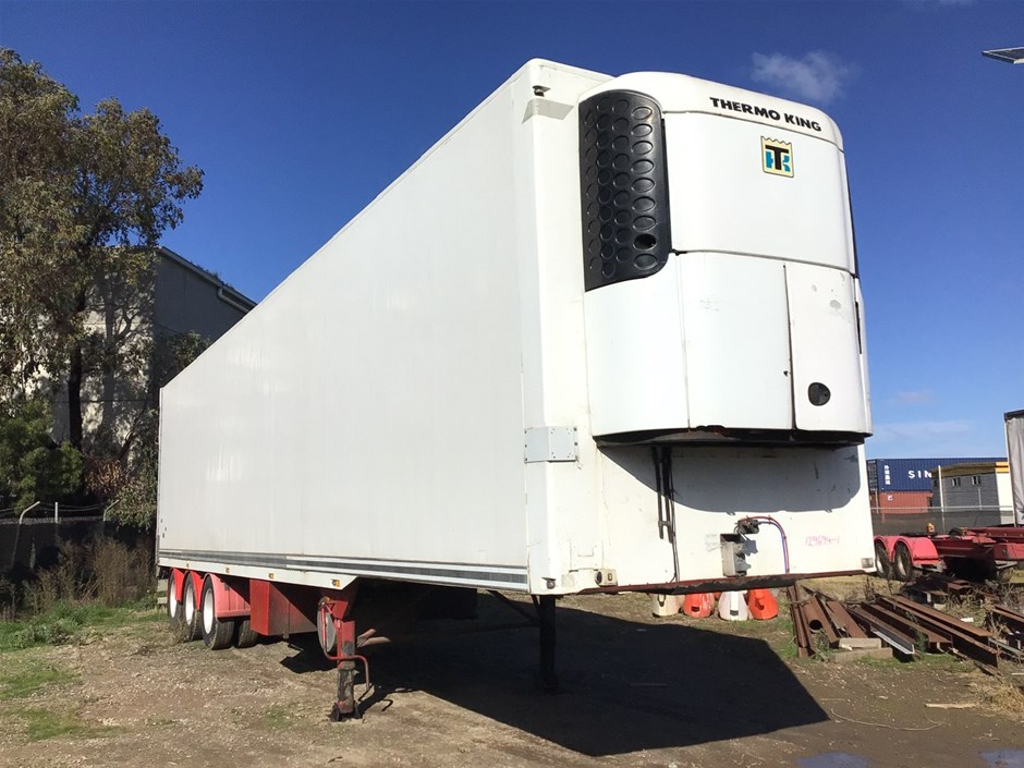 2001 FTE 3A Triaxle Refrigerated Trailer Auction (0001-3029862) | Grays ...