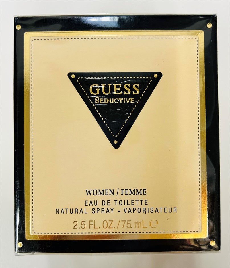 GUESS Seductive Women Eau de Toilette Natural Spray 75ml Auction (0158 ...