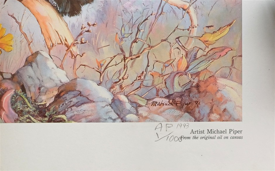 Michael piper ,limited edition print unframed Auction (0002-2559968 ...