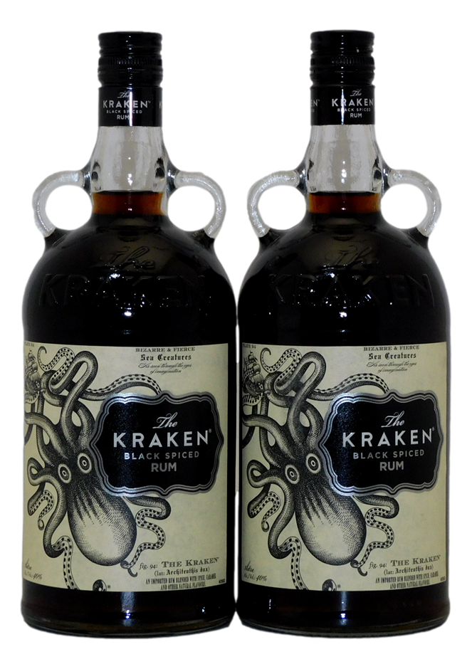 Kraken Black Spiced Rum (2x 1L) Auction (0001-10730231) | Grays Australia