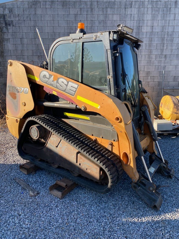 Case TR270 (FIRE DAMAGE) Skid Steer Loader (Track) Auction (0008 ...