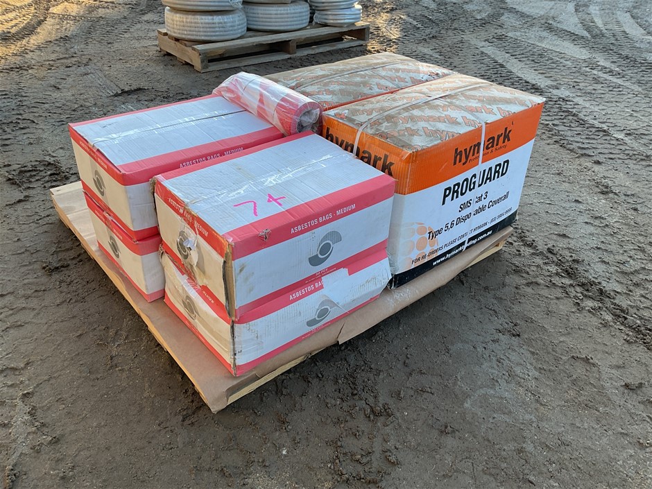 1x Pallet of Asbestos Handling Product Auction (0074-3029886) | Grays ...