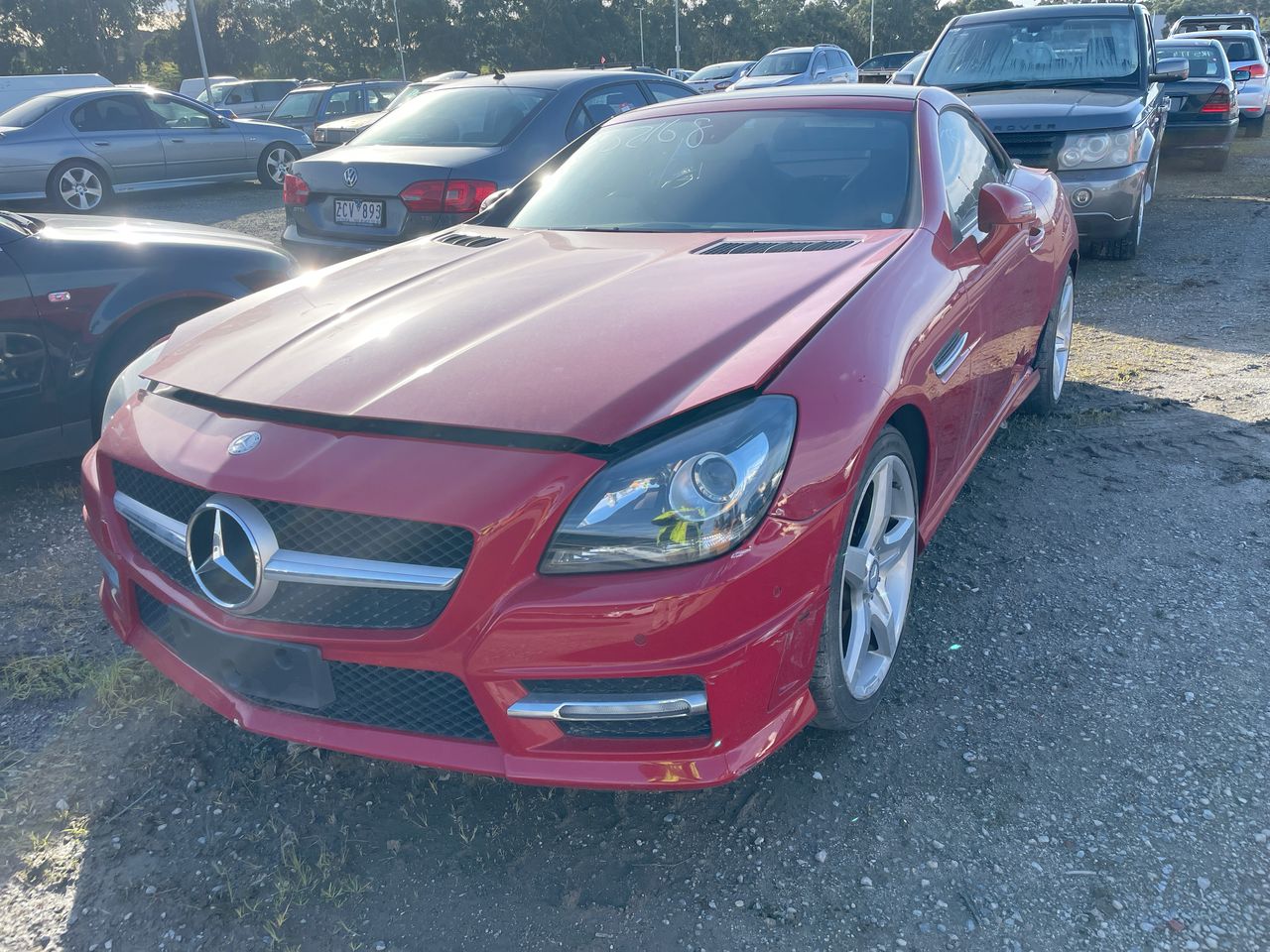 2011 Mercedes Benz SLK200 BLUE EFFICIENCY R172 AT (REPAIRABLE WRITE OFF ...