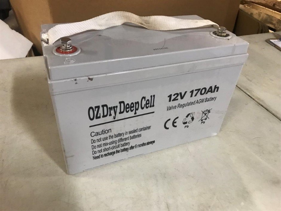 1x Oz Dry Deep Cell Battery Auction (0147-3029900) | Grays Australia