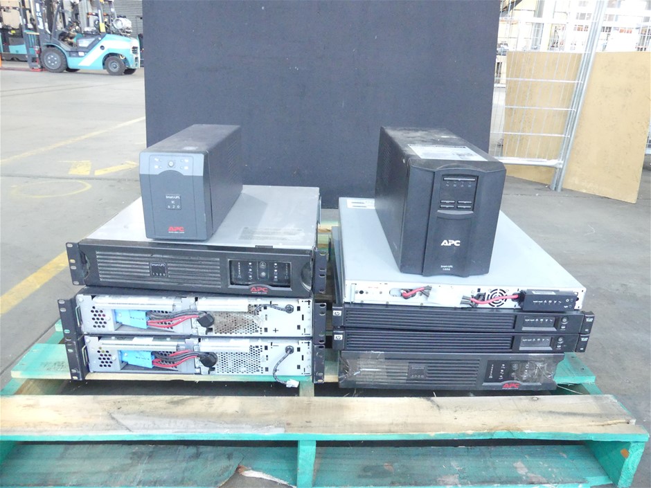 Pallet Of HP/APC Assorted Model UPS Approx Includes Auction (0012 ...