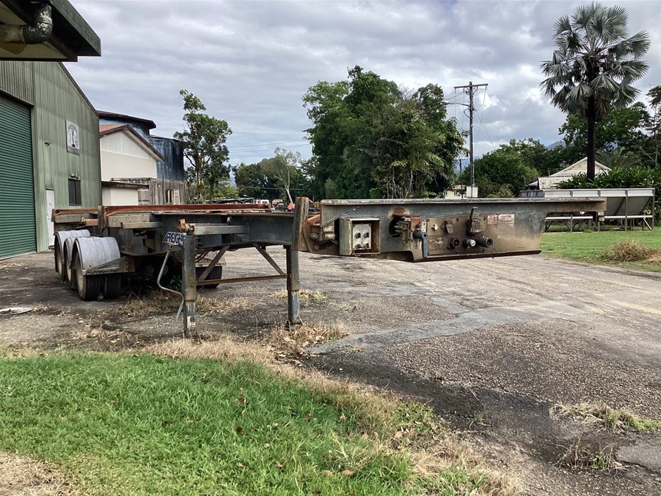 2014 Maxitrans ST3 Triaxle Skeletal Trailer Auction (0120-7053191 ...