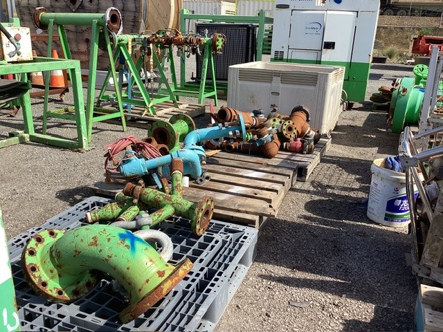 5 Pallets Of Scrap Fittings And Scrap Diesel Generator Auction (0028 ...