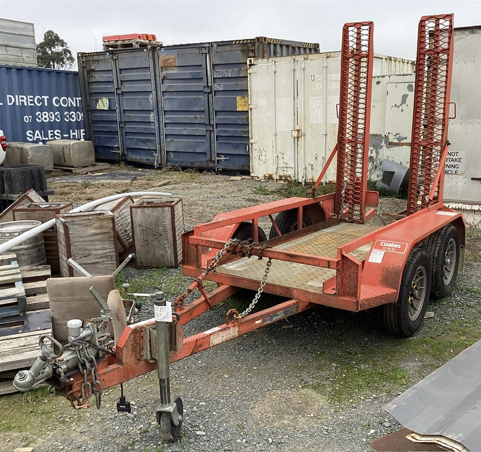 2005 THE TRAILER FACTORY HD Tandem Plant Trailer Auction (0008-3030012 ...