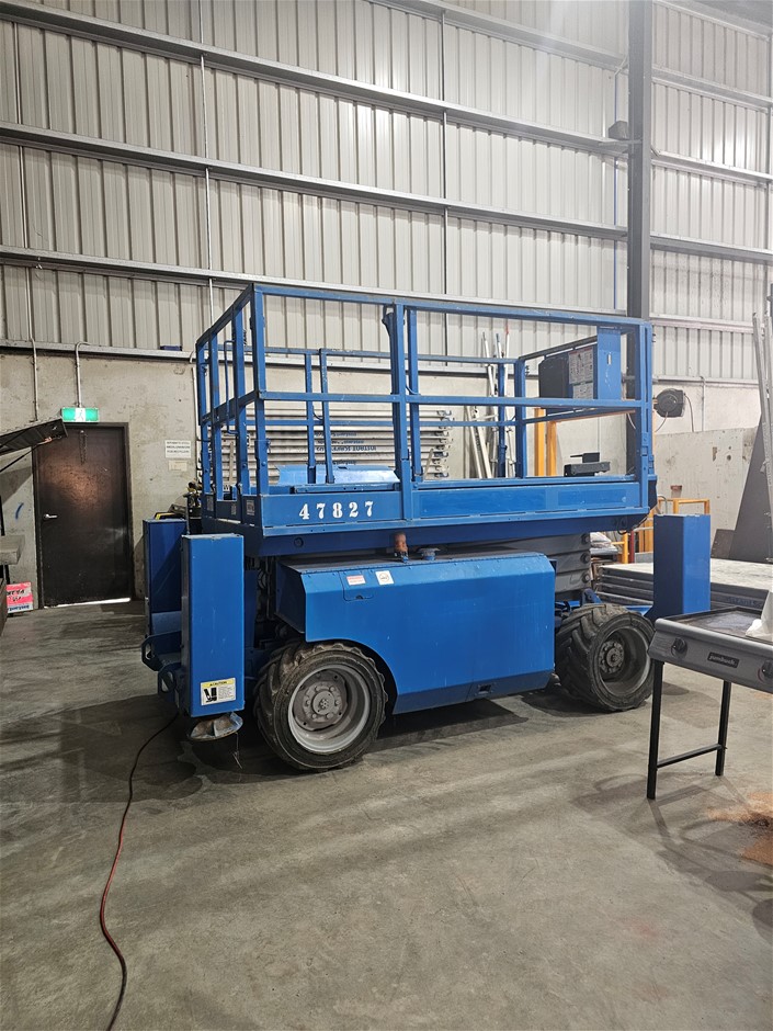 2007 Genie GS2668 Rough Terrains 26' DIESEL RT SCISSOR LIFT ...