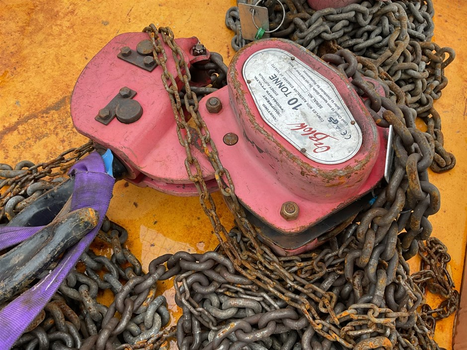 OzBlok 10 Tonne Chainblock Auction (0021-9053191) | Grays Australia