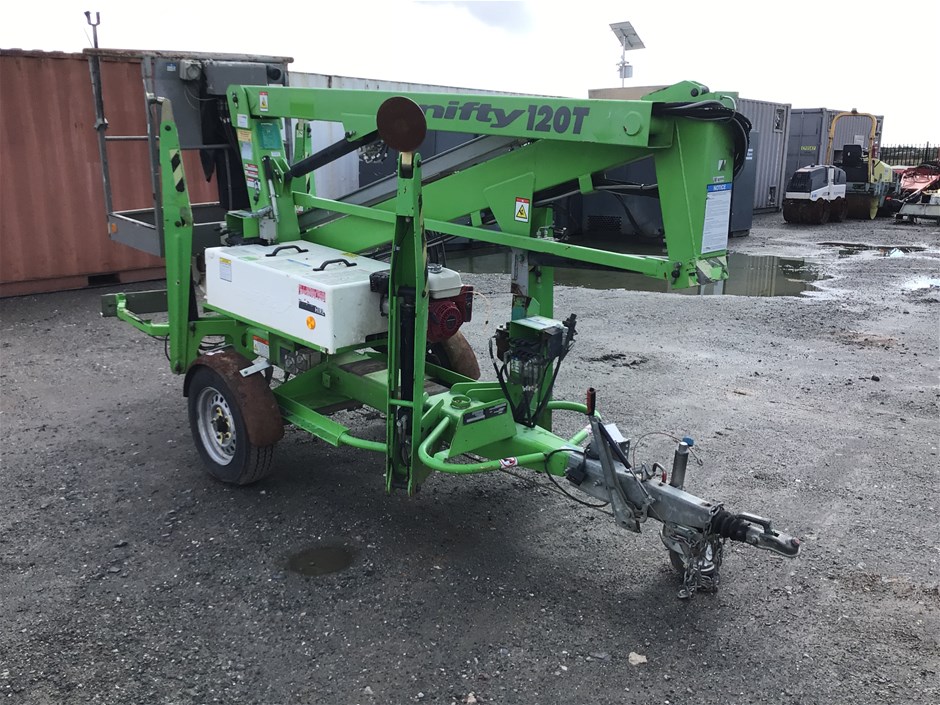 2016 Nifty Lift N120TPE Single Boom Lift Trailer Auction (0010-7053398 ...