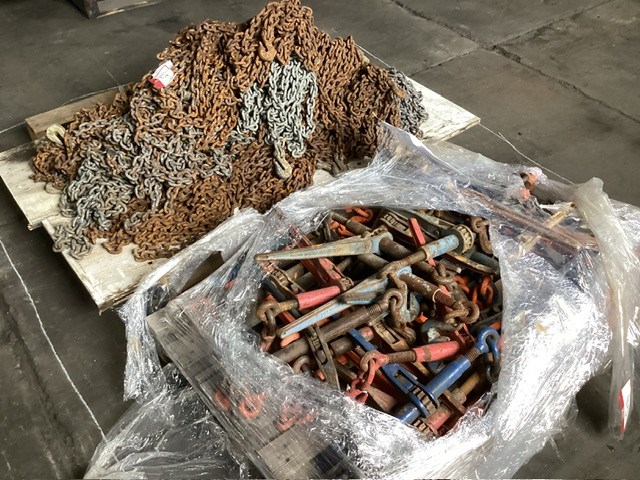 Dogging Chain, Qty x 30, Ratchet Dogs, Qty x 30 Auction (0053-8019089 ...