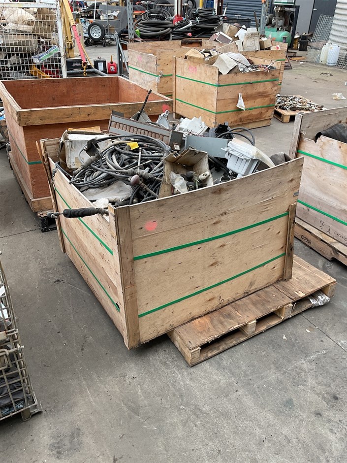 Crate Of Truck And Bus Parts. Auction (0125-3029956) | Grays Australia