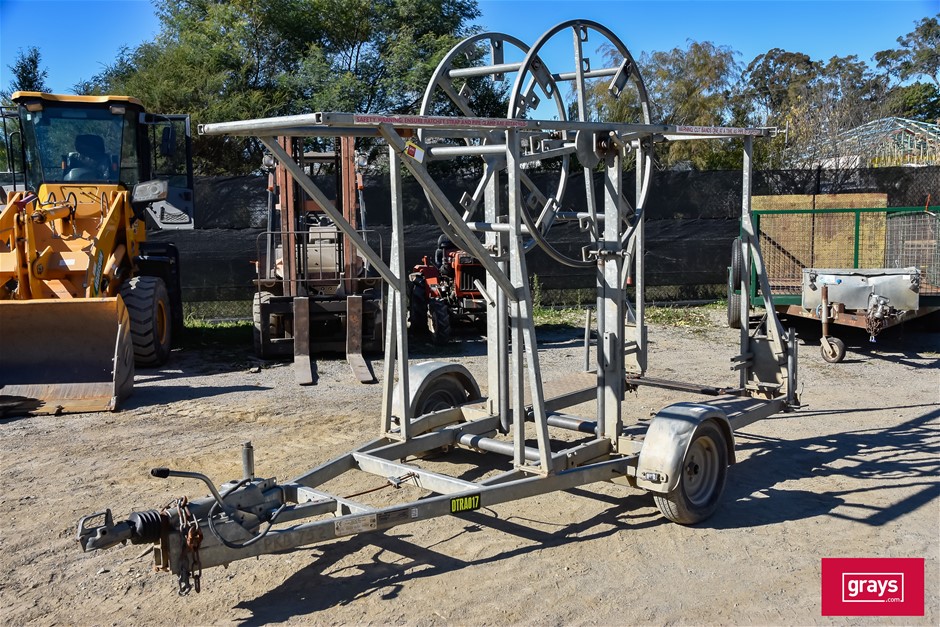 2013 STEVE VICK 50/90 Pipe Decoiler Auction (0050-5057360) | Grays ...