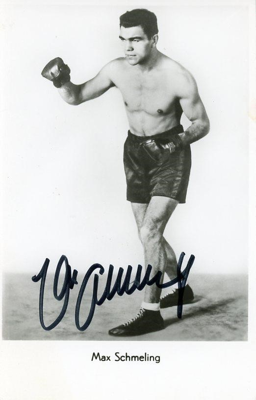 Boxing legend Max Schmelling signed vintage photo Auction (0028-2560426 ...