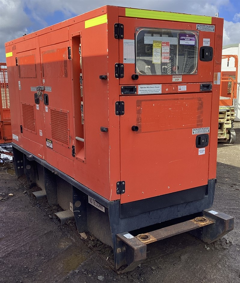 Generator - 60kVA - Diesel - 2012 FG Wilson XD60P2 (no go, alt u/s ...