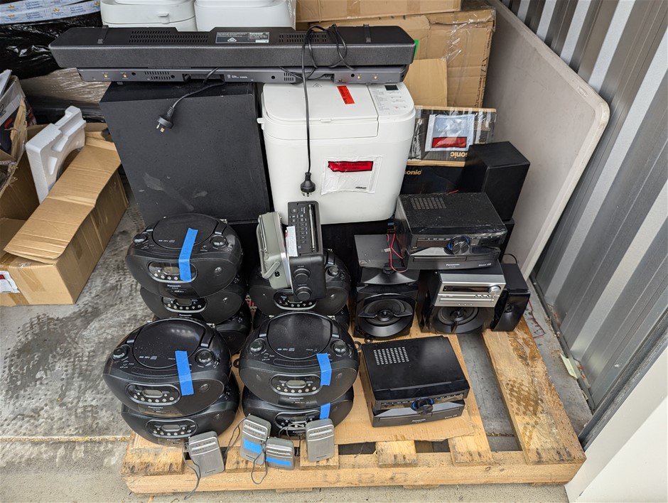 Pallet of Assorted Panasonic Electronics Auction (0001-2560455) | Grays ...