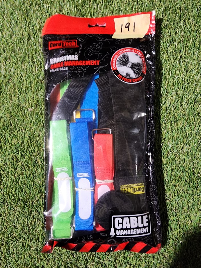 Cord Tech Cable Management Pack Auction (0191-5057621) | Grays Australia