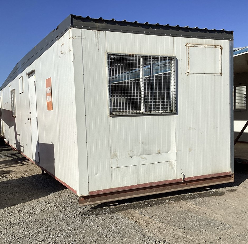 PIGDON PORTABLES 12000 x 3000mm Transportable Rec Room Auction (0001 ...