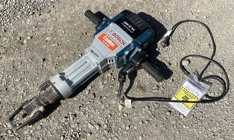 BOSCH GSH 27 VC Demolition Jack Hammer Breaker Auction (0016-3030190 ...