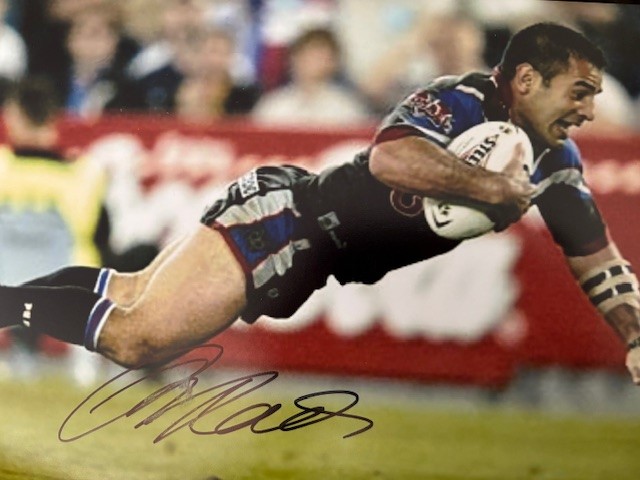 NZ NRL Great Stacey Jones signed photo Auction (0039-2560635) | Grays ...