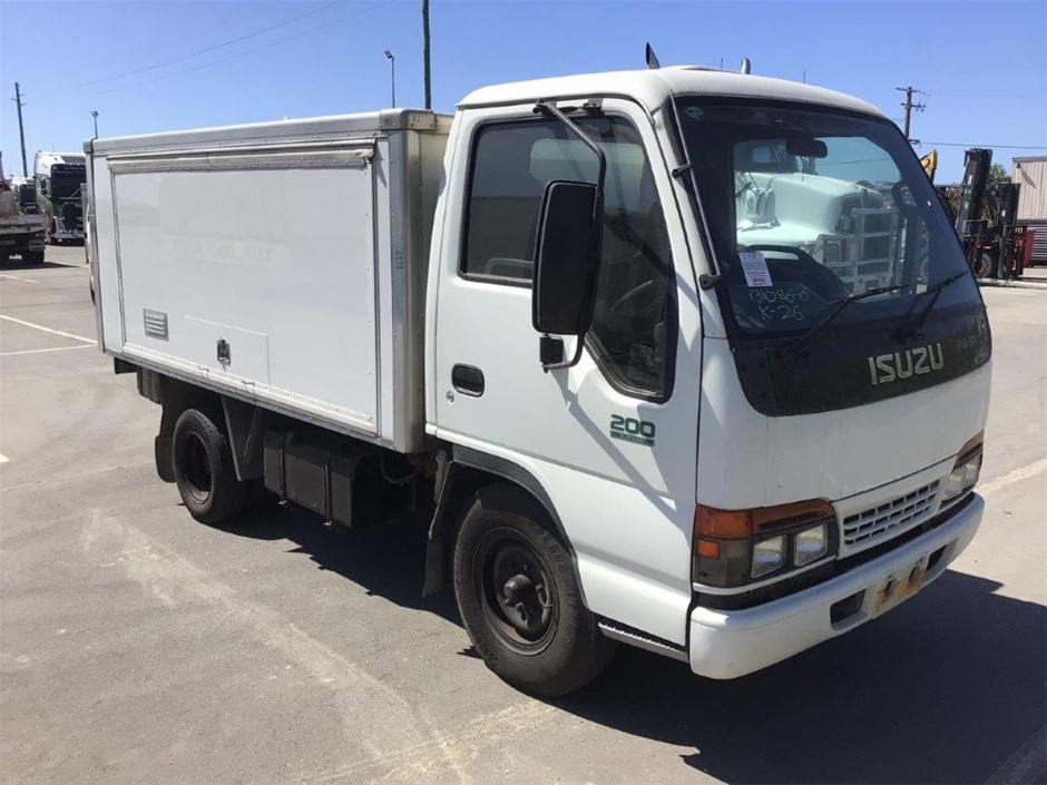 1999 Isuzu NKR200 4 Cylinder Injected Diesel Food Truck Auction (0011 ...