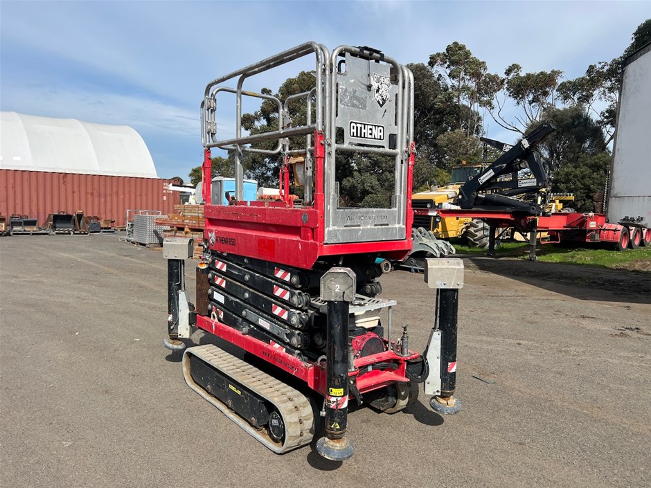 2017 Alma Crawler Athena 850 HE Scissor Lift Auction (0012-3030077 ...