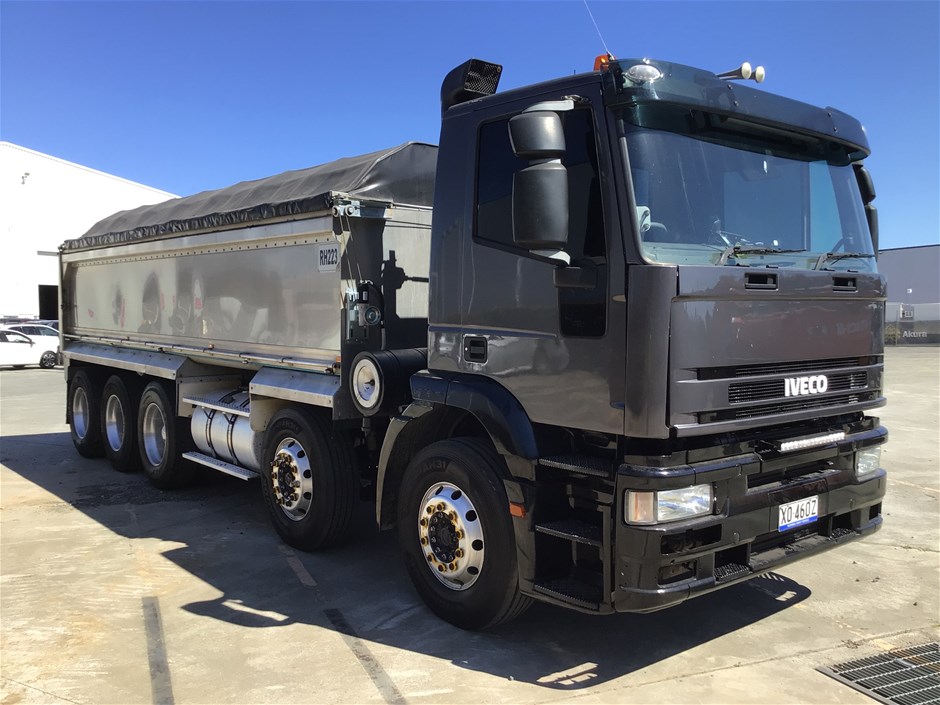 1999 Iveco Eurotech Twin Steer 10 x 4 Tipper Truck