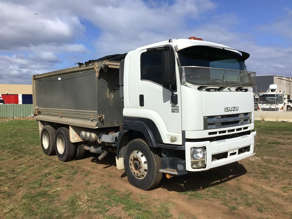 2008 Isuzu FXZ 1500 Medium 6 x 4 Tipper Truck Auction (0001-3030345 ...