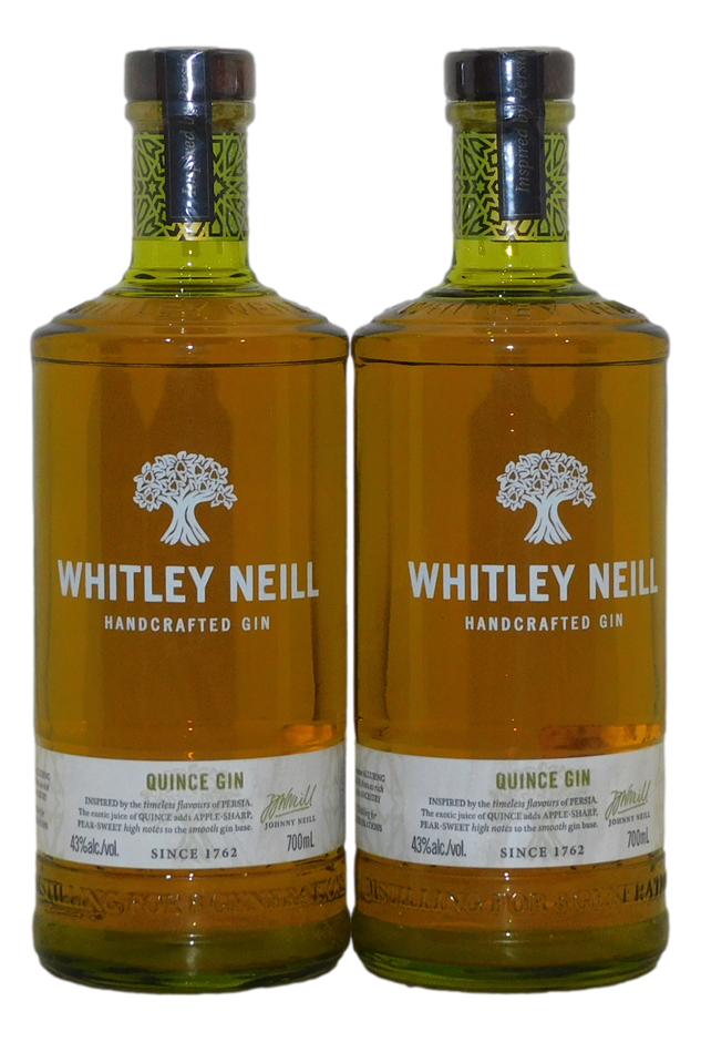 Whitley Neill Quince Gin (2x 700mL). Aus. Auction (0097-10730665 ...