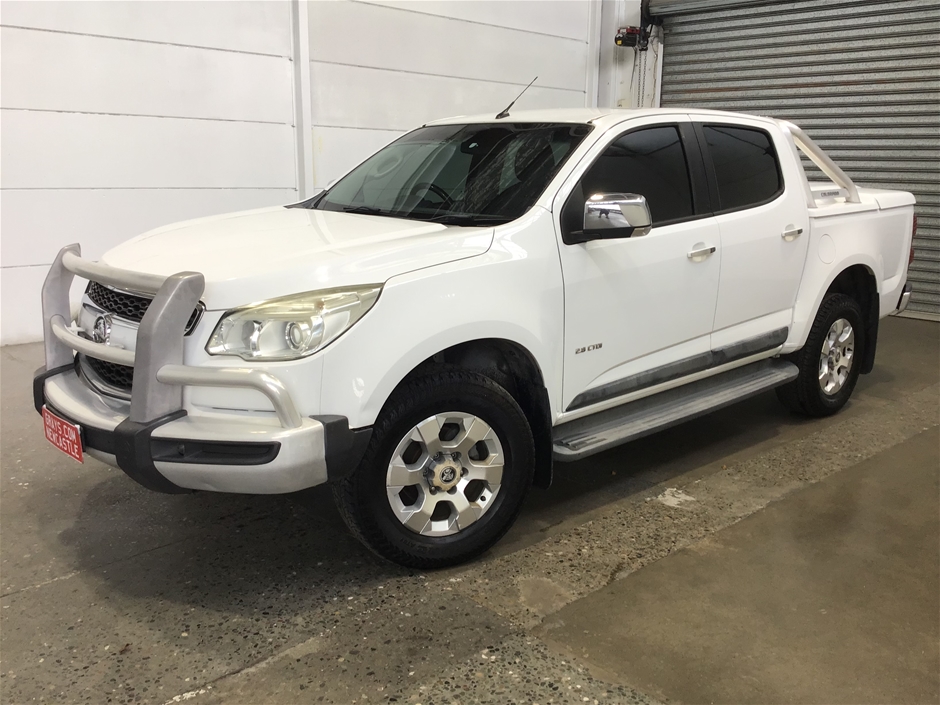 2013 Holden Colorado 4X4 LTZ RG Turbo Diesel Automatic Dual Cab Auction ...