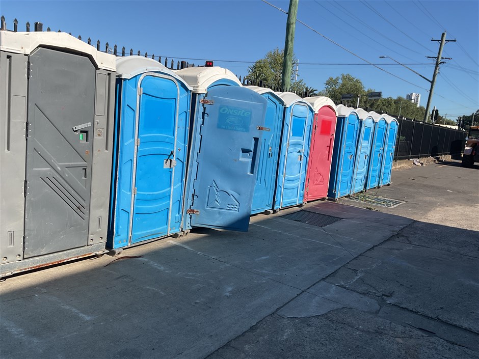 10 x Used Portable Toilet Block Auction (0001-5057833) | Grays Australia